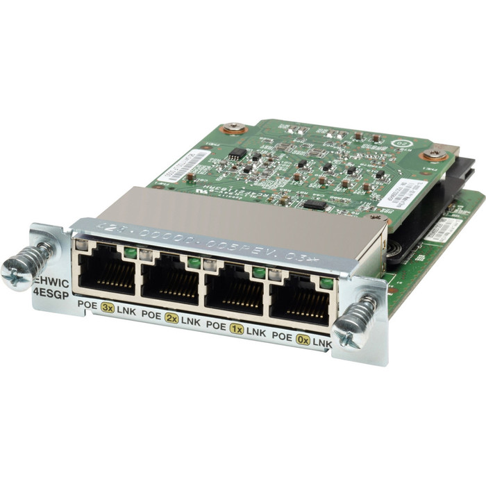 Cisco 1900 Series Integrated Services Router. CISCO EHWIC-4ESG= Four ...