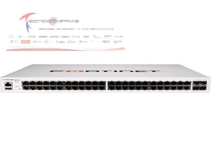 Switch FORTINET FS-448E FortiSwitch 448E Interruptor de controlador de ...